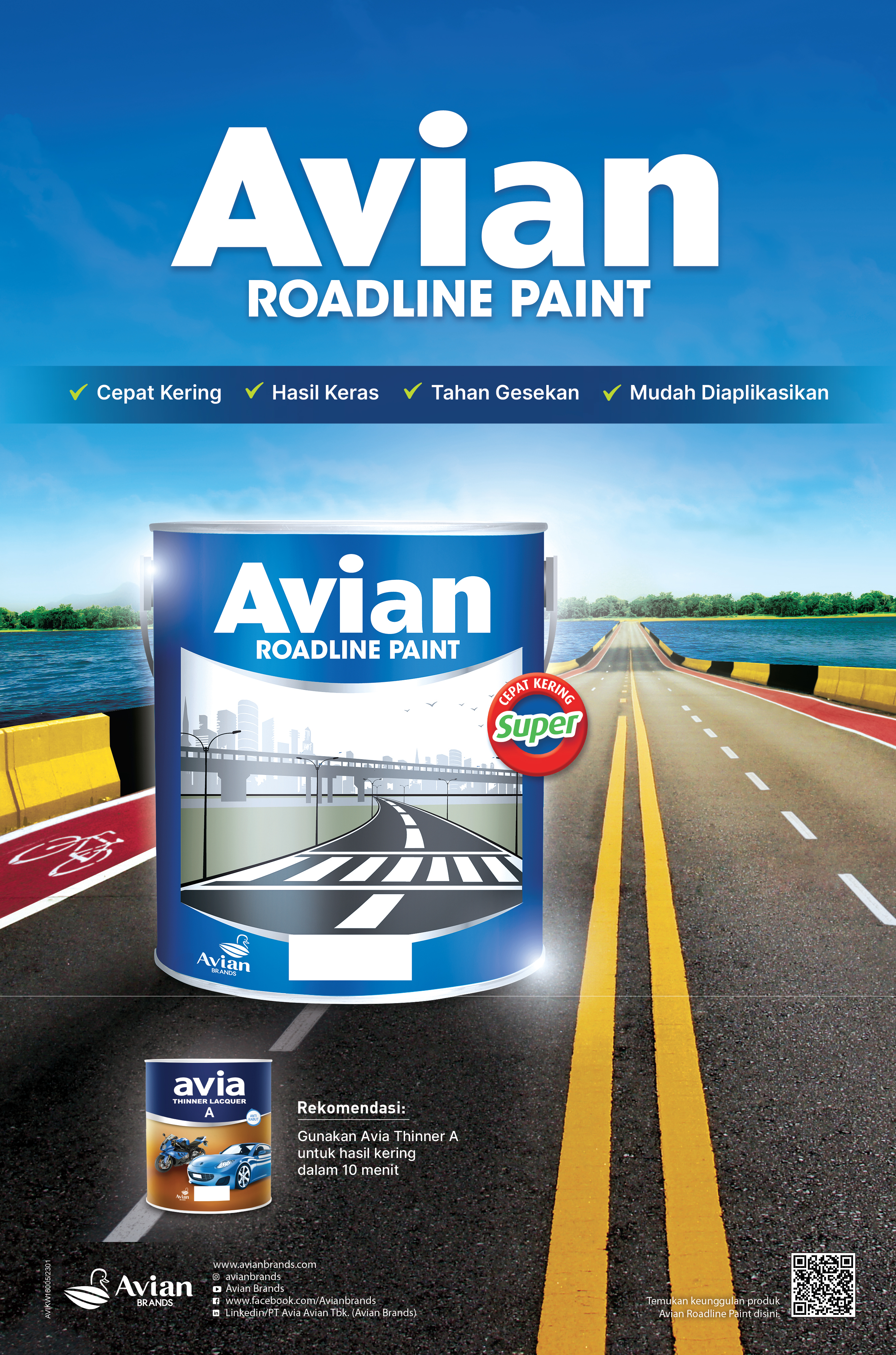 Avian Roadline Paint - Avian Brands