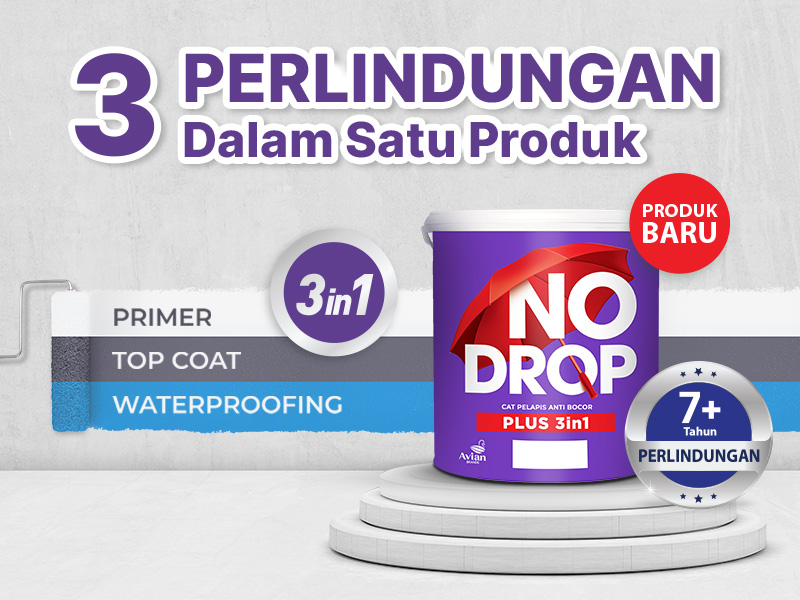 Praktisnya Mengecat Rumah dengan No Drop Plus 3in1 - Avian Brands