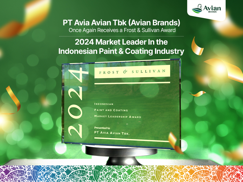 Avian Brands Raih Penghargaan “2024 Market Leader in the Indonesian ...